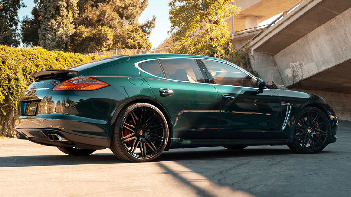 2020 Porsche Panamera on 22" Curva Wheels C48 Black | Gallery ...