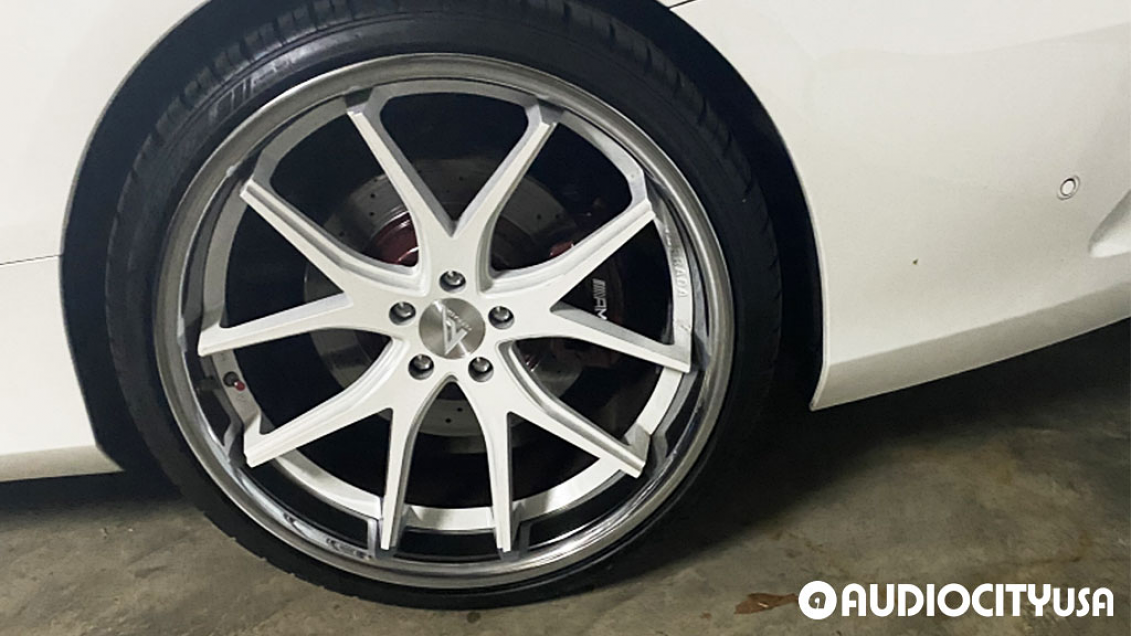 2017 Mercedes-Benz S-Class on 22" Ferrada Wheels FR2 Custom White Face ...