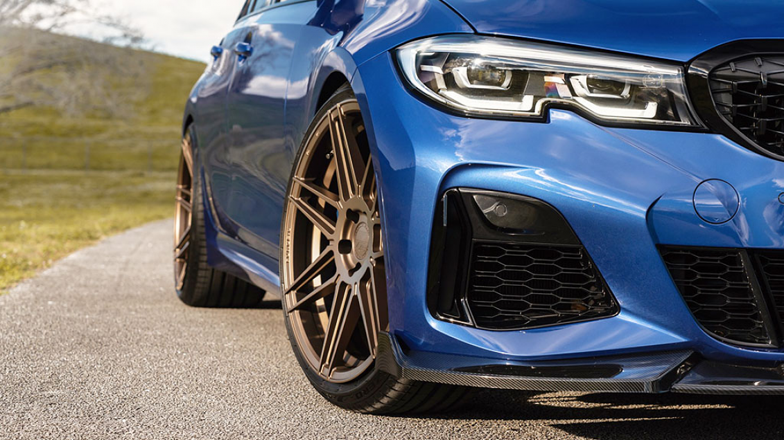 2020 BMW 3 Series on 20" Ferrada Wheels F8-FR6 Matte Bronze | Gallery ...