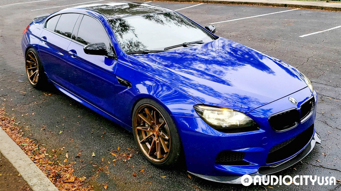 2014 BMW M6 on 20" Ferrada Wheels CM2 Brushed Cobre with Bronze ...