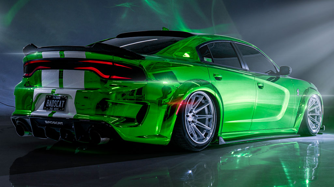 2020 Dodge Charger SRT Widebody on 20" Ferrada Wheels CM2 Silver ...