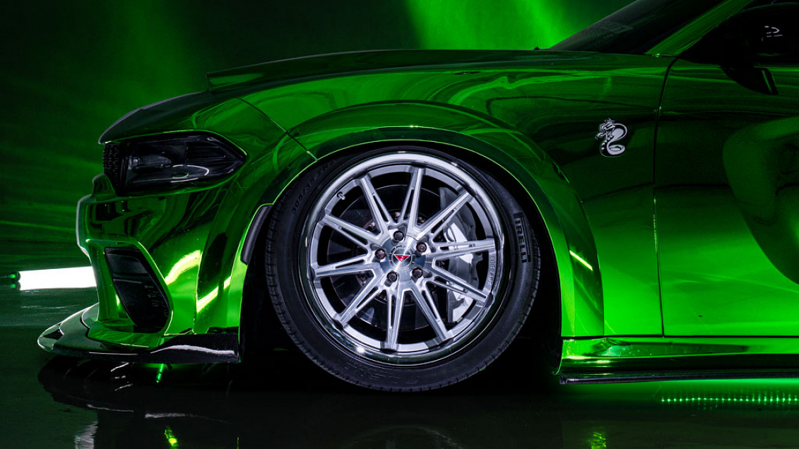 2020 Dodge Charger SRT Widebody on 20" Ferrada Wheels CM2 Silver ...