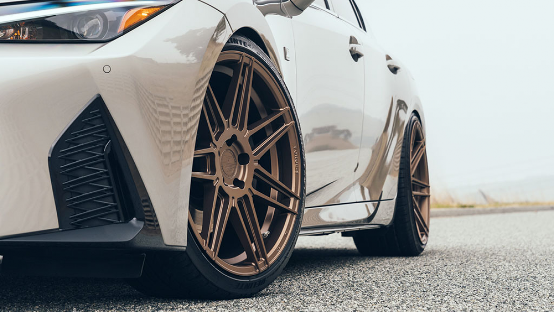 2022 Lexus IS Series on 20" Ferrada Wheels F8-FR6 Matte Bronze ...