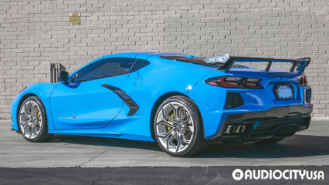 2021 Chevrolet Corvette on 19" Lexani Forged Wheels LZ-740 Custom Color ...