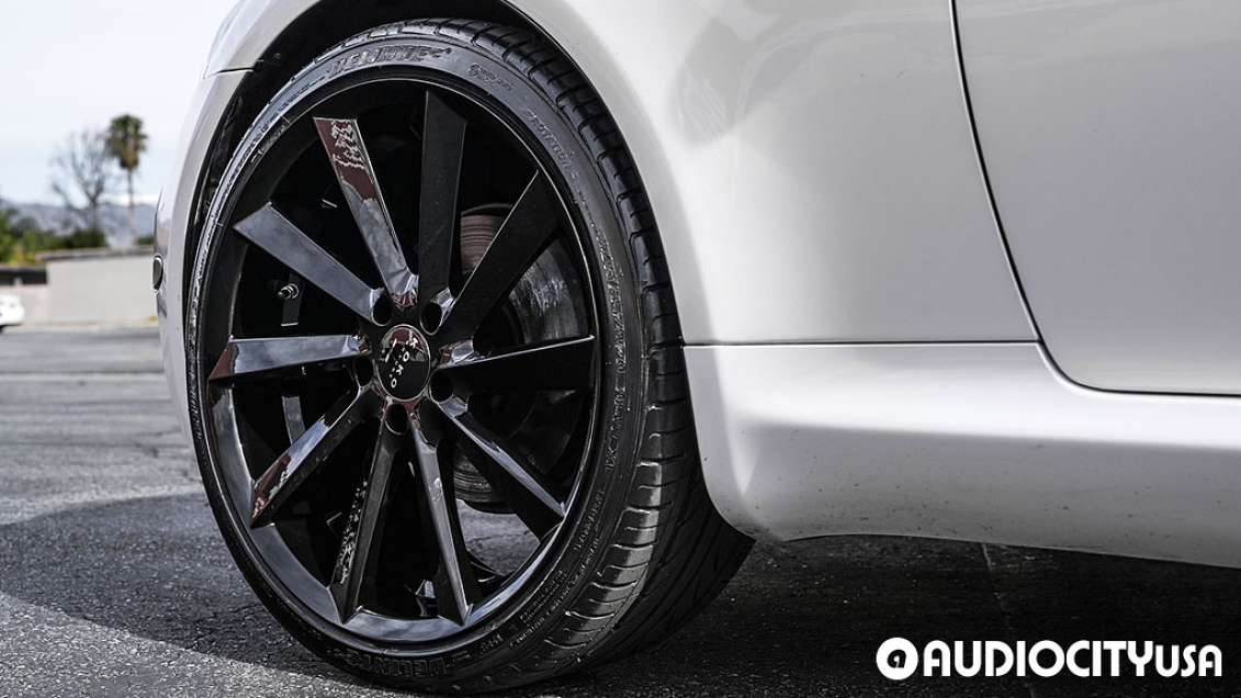 2008 Lexus SC Series on 20" Koko Kuture Wheels Kapan Gloss Black ...