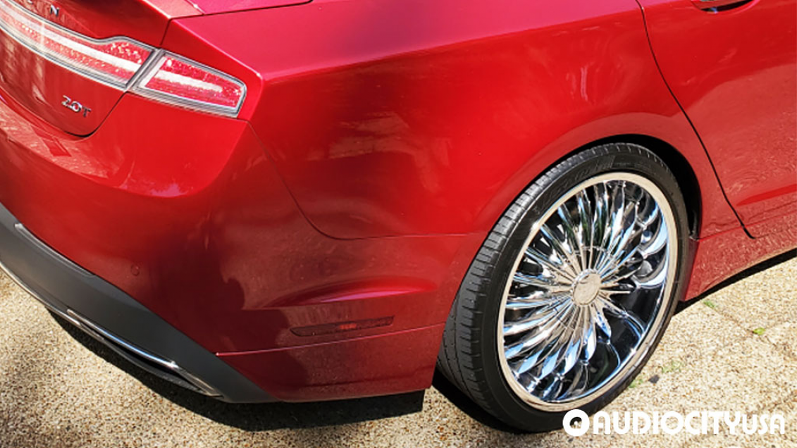 2017 Lincoln MKZ on 20" Velocity Wheels VW11 Chrome | Gallery ...