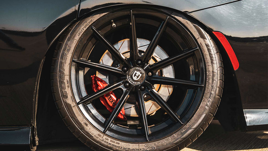 2018 Dodge Charger SRT on 20" Curva Wheels C46 Gloss Black | Gallery | AudioCityUSA
