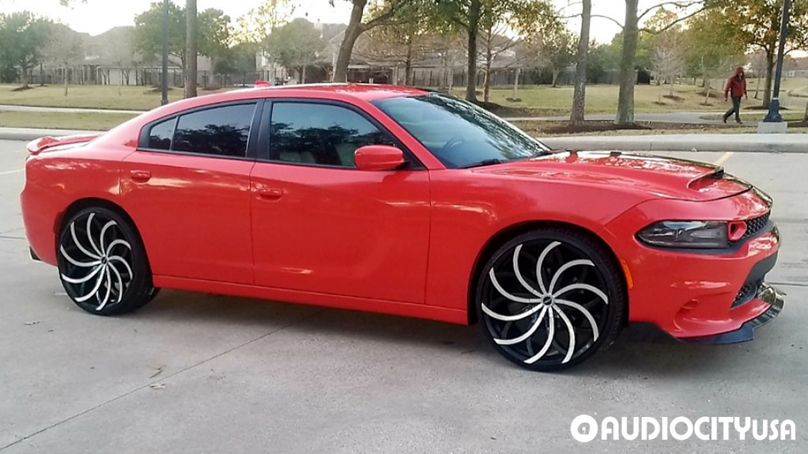 2018 Dodge Charger RWD Strada Huracan 24 inch Wheels | Gallery ...