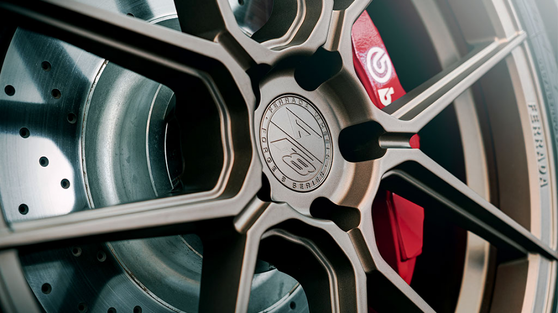 2022 Ford Mustang GT on 20" Ferrada Wheels F8-FR8 Matte Bronze ...