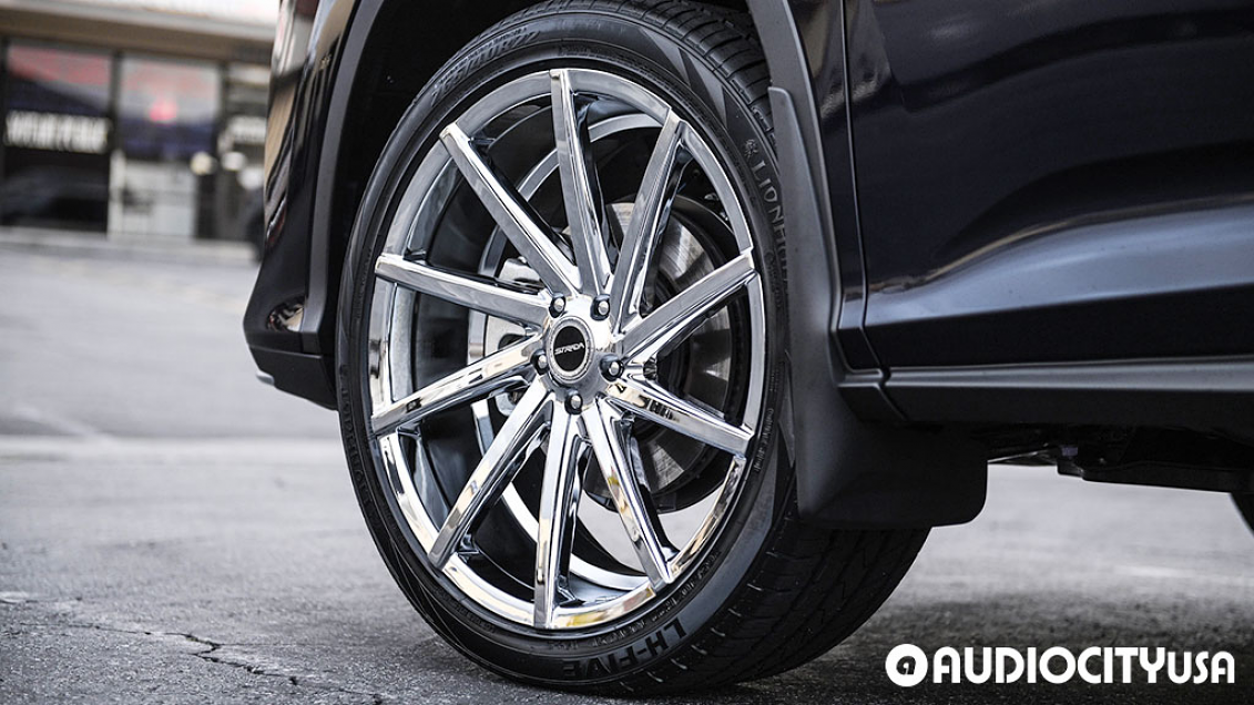 2020 Lexus RX Series on 22" Strada Wheels Sega Chrome | Gallery ...