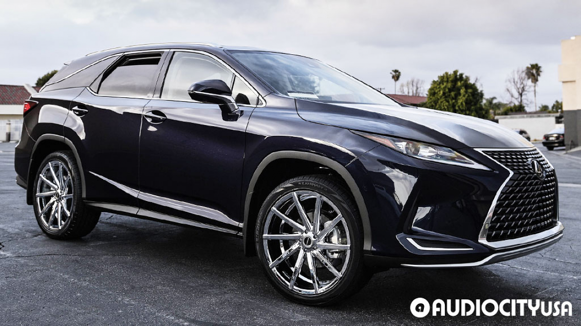 2020 Lexus RX Series on 22" Strada Wheels Sega Chrome | Gallery ...