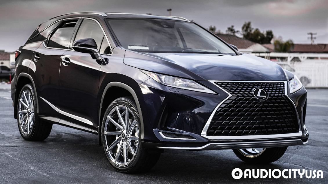2020 Lexus RX Series on 22" Strada Wheels Sega Chrome | Gallery ...