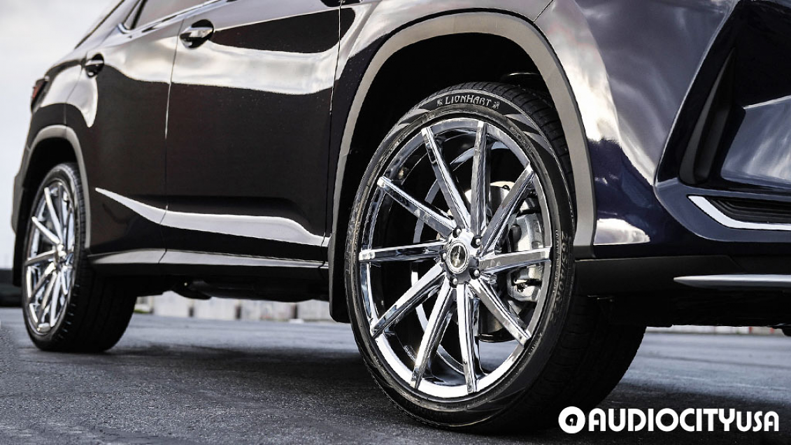 2020 Lexus RX Series on 22" Strada Wheels Sega Chrome | Gallery ...