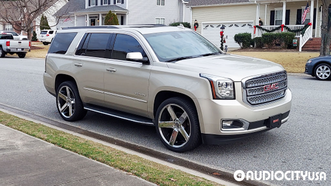 2016 GMC Yukon 2WD on 24" DUB Wheels S115 Baller Chrome | Gallery ...