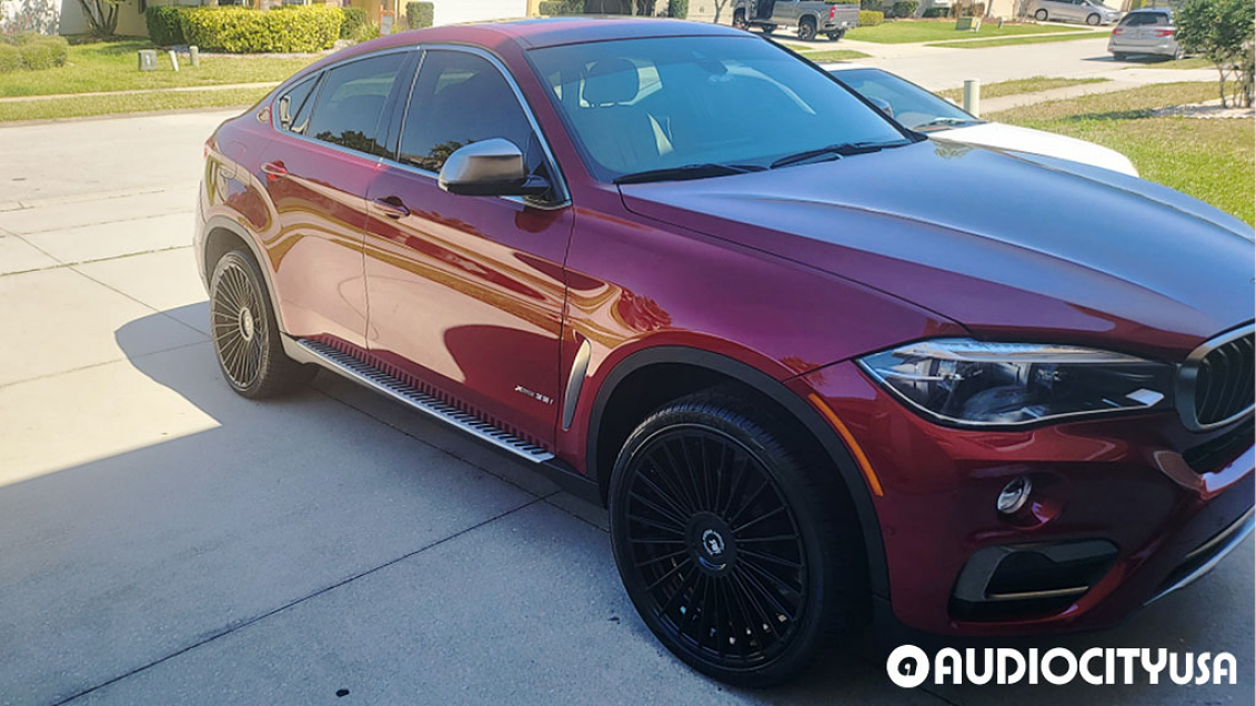 2018 BMW X6 on 22" Road Force Wheels RF22 Gloss Black | Gallery ...