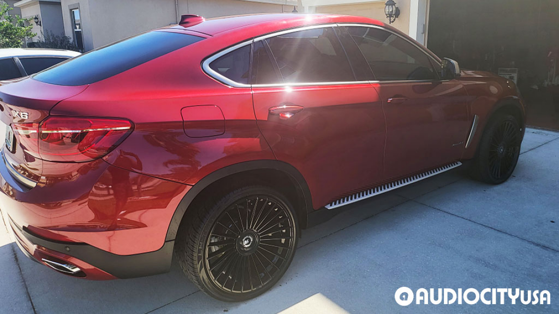 2018 BMW X6 on 22" Road Force Wheels RF22 Gloss Black | Gallery ...