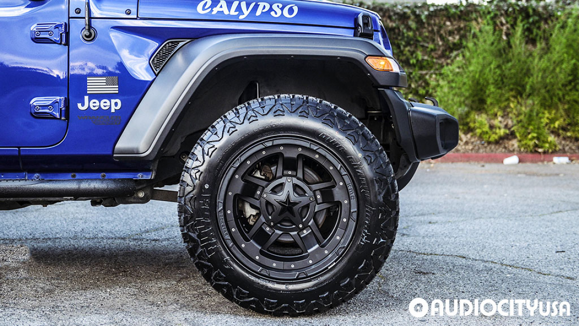 2018 Jeep Wrangler on 20" XD Wheels Rockstar 3 Matte Black | Gallery ...