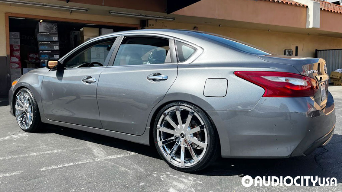 2018 Nissan Altima Strada Gabbia 20 inch Wheels | Gallery | AudioCityUSA