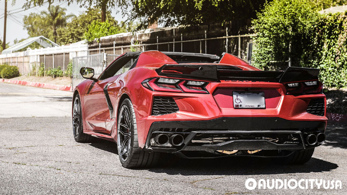 2021 Chevrolet Corvette on 20" Ferrada Wheels F8-FR5 Custom Black ...