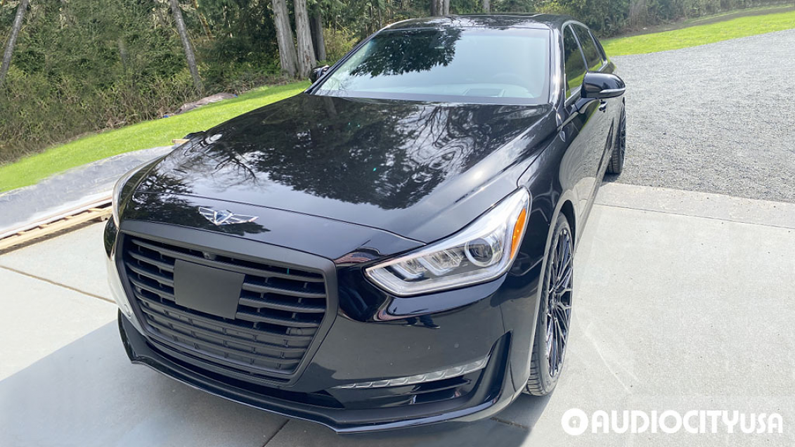 2019 Genesis G90 on 20" Lexani Wheels Aries Gloss Black | Gallery ...