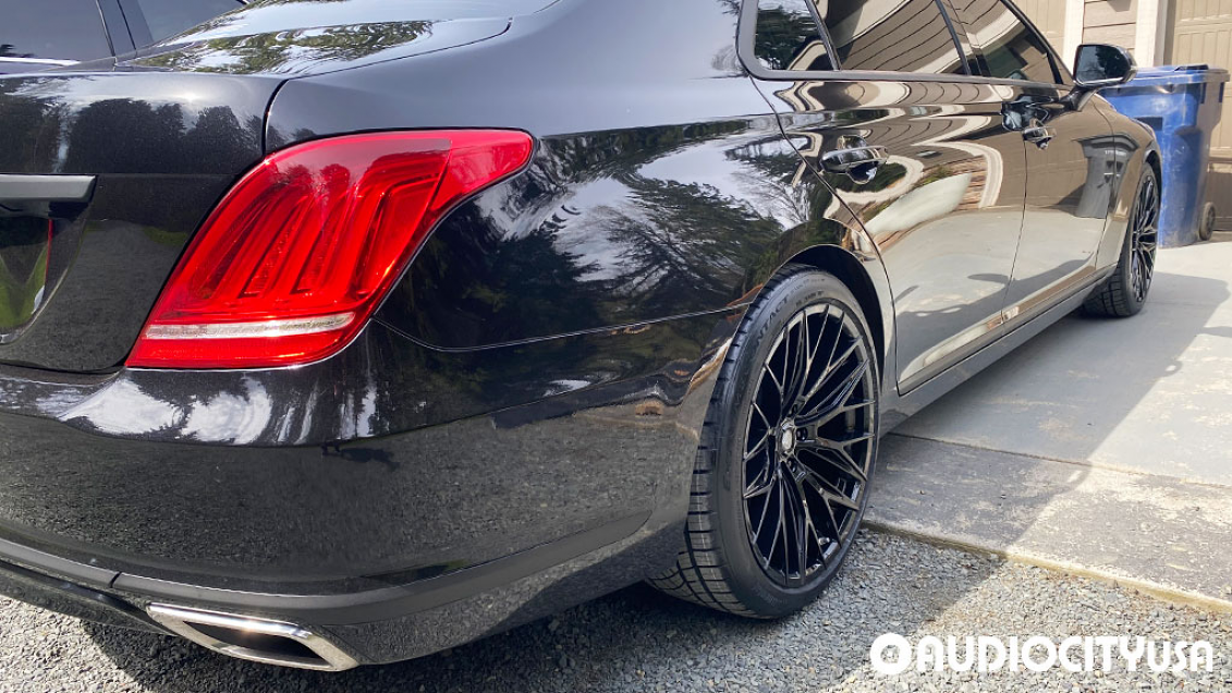 2019 Genesis G90 on 20" Lexani Wheels Aries Gloss Black | Gallery ...