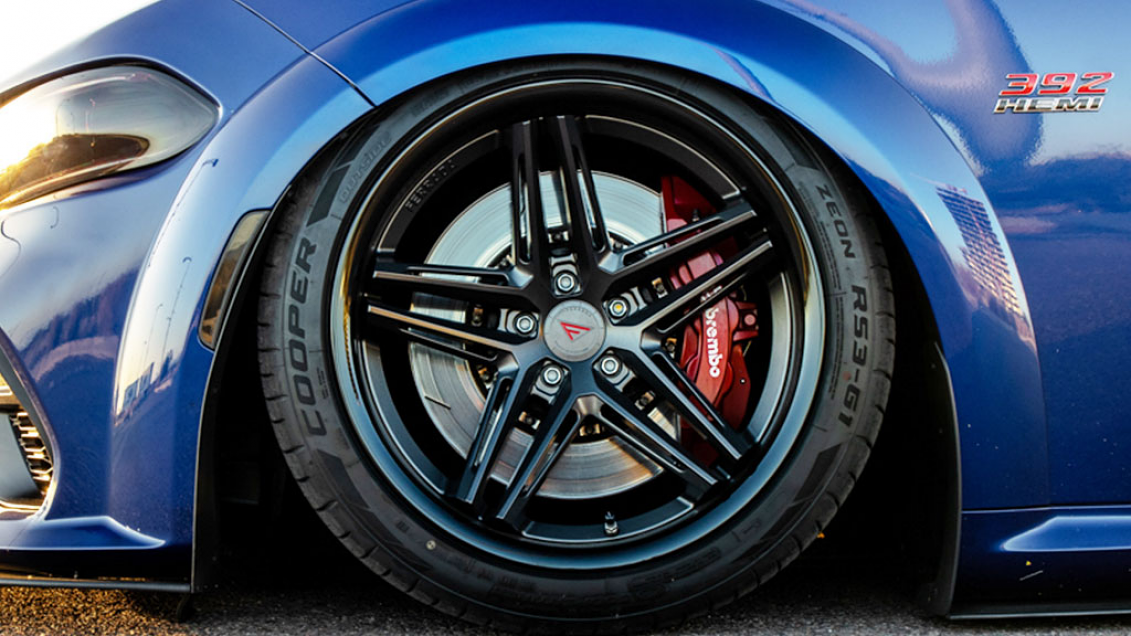 2021 Dodge Charger SRT Widebody on 20" Ferrada Wheels CM1 Matte ...