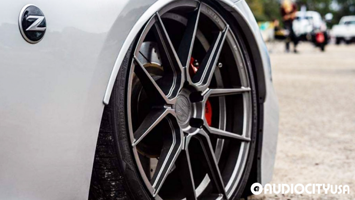 2017 Nissan 370Z on 20" Ferrada Wheels F5-FR8 Matte Black | Gallery ...