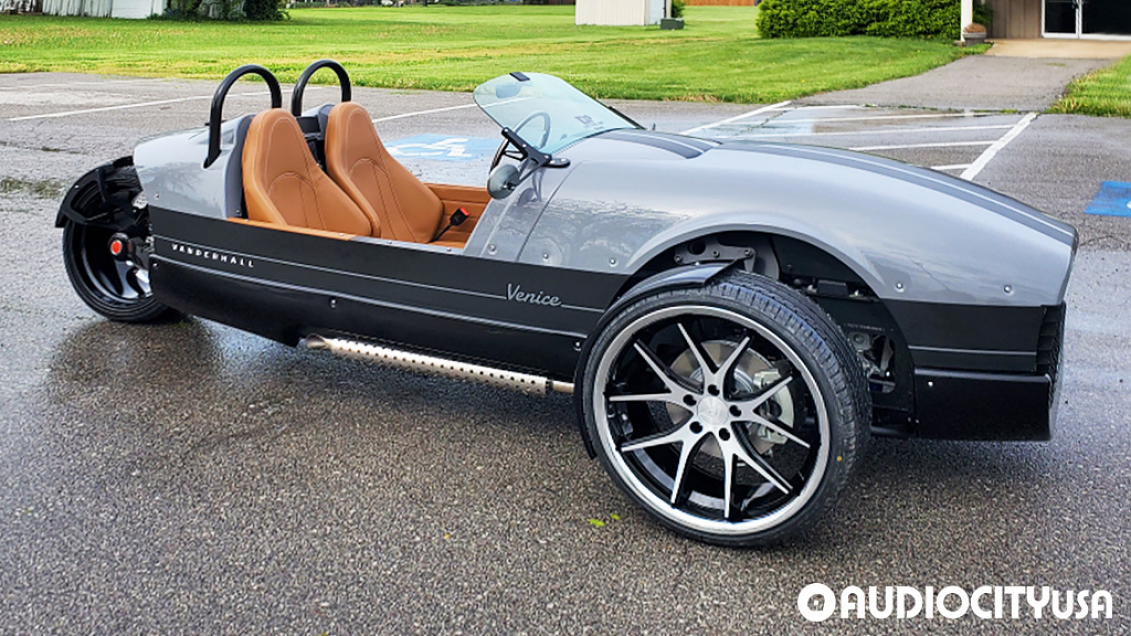 2022 Vanderhall Venice on 20" Ferrada Wheels FR2 Black Machined with ...