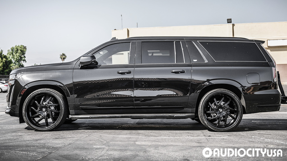 2022 Cadillac Escalade Lexani Senna 26 inch Wheels | Gallery | AudioCityUSA