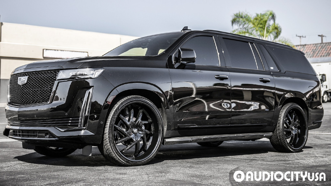 2022 Cadillac Escalade Lexani Senna 26 inch Wheels | Gallery | AudioCityUSA
