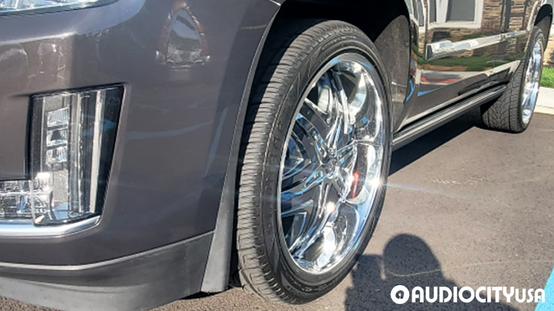 2016 Cadillac Escalade on 24" Diablo Wheels Elite Chrome with Custom ...