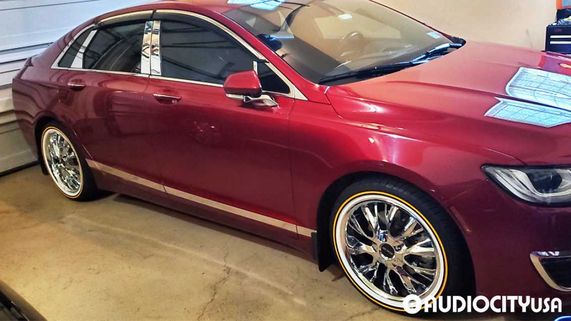 2019 Lincoln MKZ on 18" MKW Wheels M122 Chrome | Gallery | AudioCityUSA