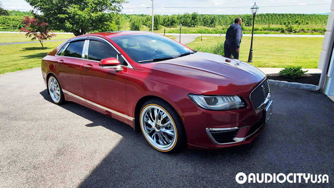 2019 Lincoln MKZ on 18" MKW Wheels M122 Chrome | Gallery | AudioCityUSA