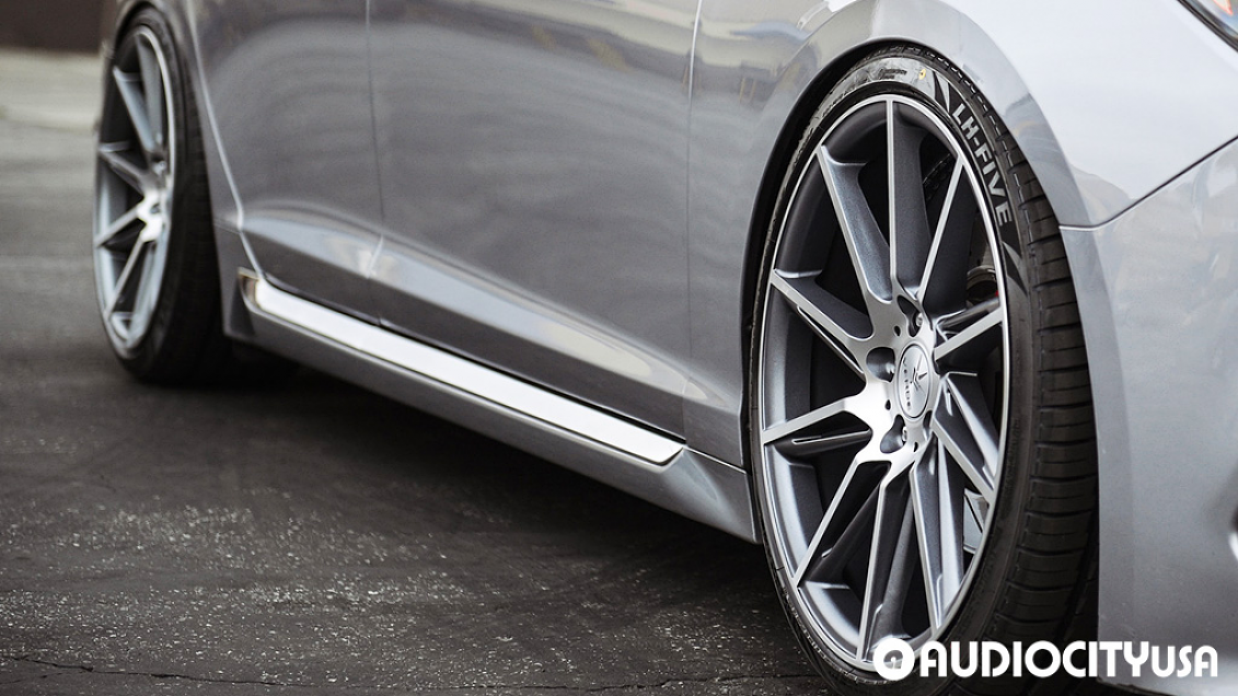 2017 Hyundai Sonata on 19" Verde Wheels V25 Quantum Matte Graphite ...