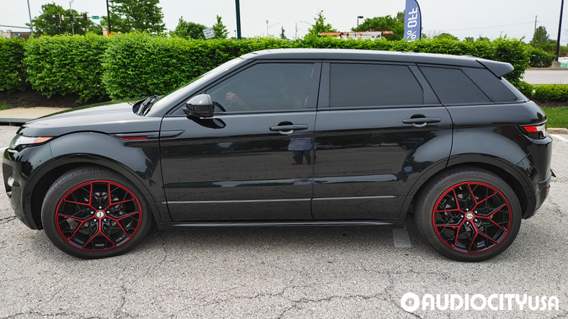2015 Land Rover Range Rover Evoque on 20" Shift Wheels Piston Gloss ...