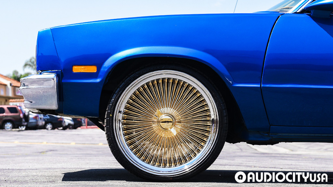 1986 Chevrolet El Camino on 22" LA Wire Wheels Standard 150-Spoke ...