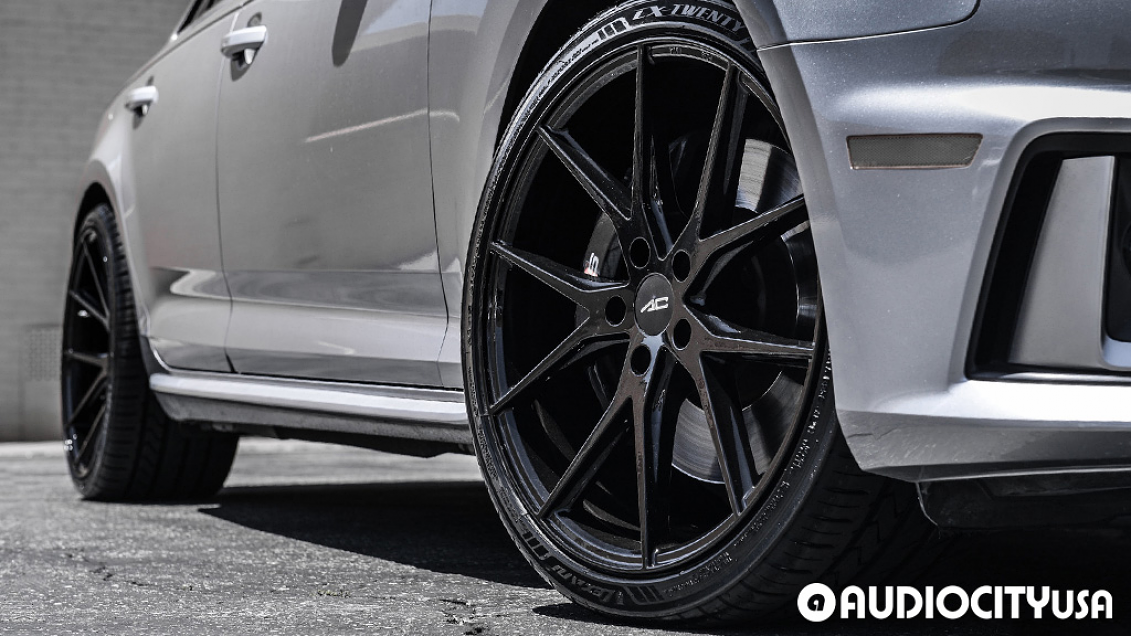 2019 Audi S4 on 19" AC Wheels Wheels AC10 Gloss Black | Gallery ...