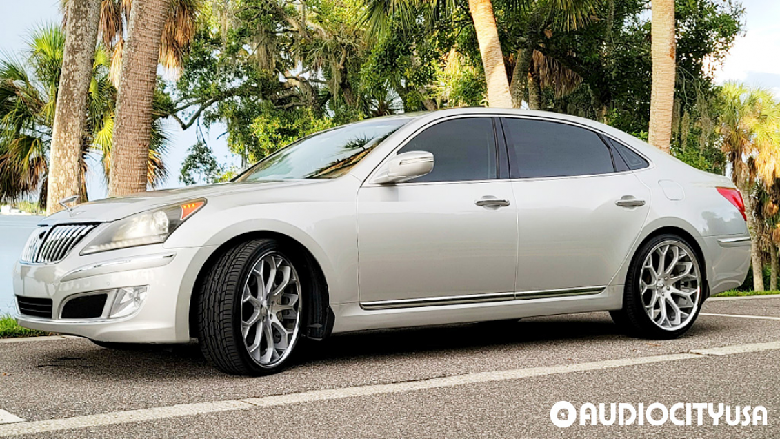2013 Hyundai Equus AZAD AZ99 22 inch Wheels | Gallery | AudioCityUSA