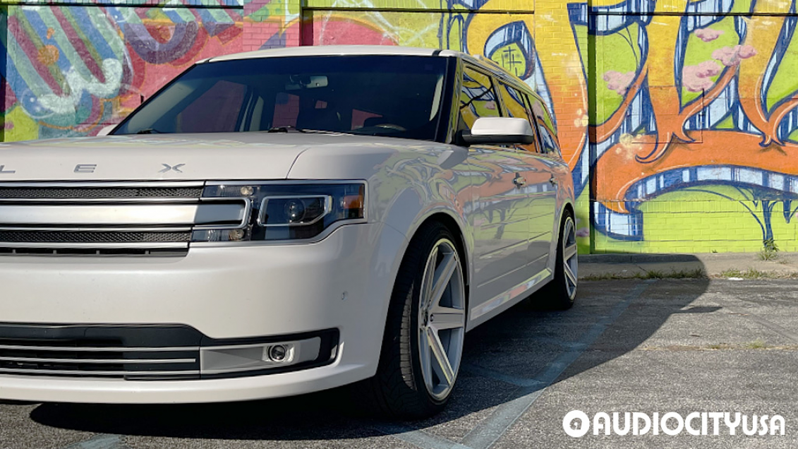 2018 Ford Flex Giovanna Dramuno-6 22 inch Wheels | Gallery | AudioCityUSA
