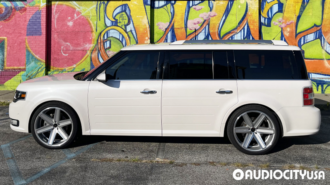 2018 Ford Flex Giovanna Dramuno-6 22 inch Wheels | Gallery | AudioCityUSA