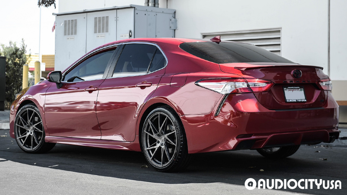 2020 Toyota Camry on 20" Vertini Wheels RFS1.9 Brushed Dual Gunmetal | Gallery | AudioCityUSA