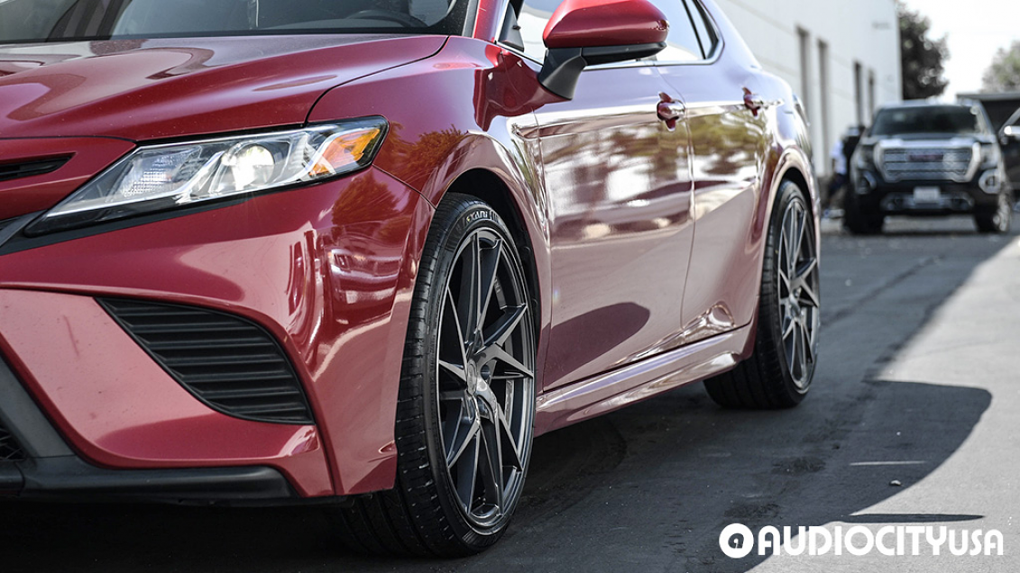 2020 Toyota Camry on 20" Vertini Wheels RFS1.9 Brushed Dual Gunmetal | Gallery | AudioCityUSA