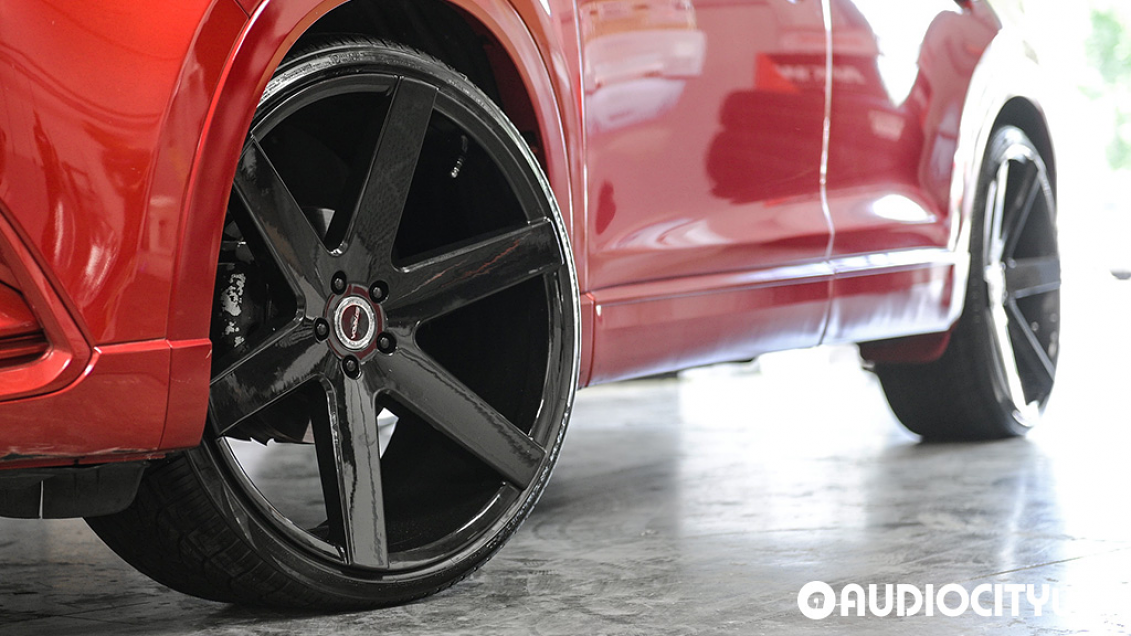 2016 Mazda CX-9 on 24" Strada Wheels Coda Black | Gallery | AudioCityUSA