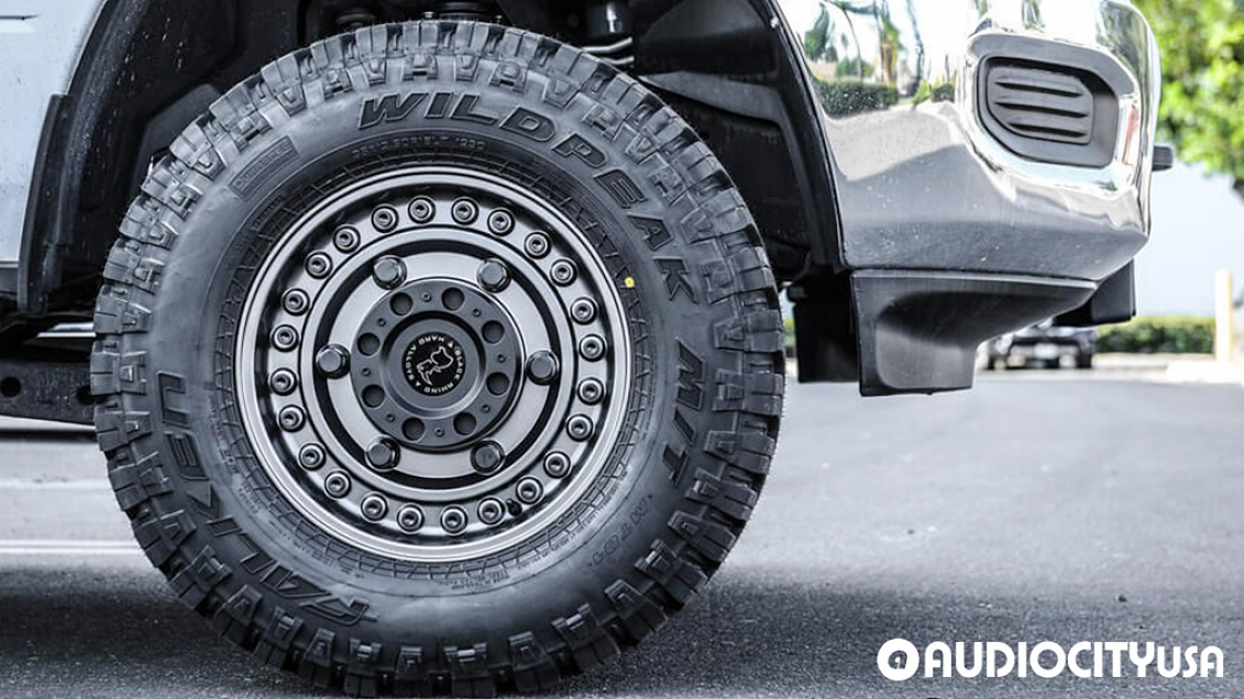 2019 RAM 2500-3500 on 18" Black Rhino Wheels Armory Matte Gunblack ...