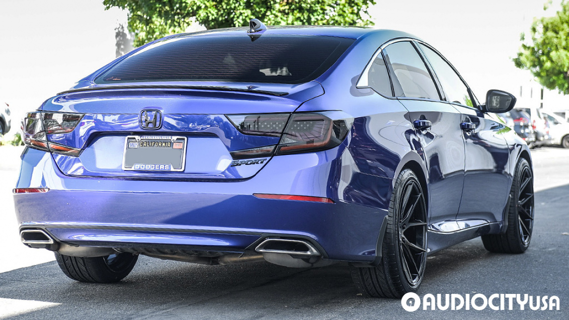2018 Honda Accord on 19" AC Wheels Wheels AC10 Gloss Black | Gallery ...
