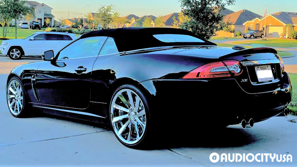 2010 Jaguar XK on 20" Koko Kuture Wheels Kapan Chrome | Gallery ...