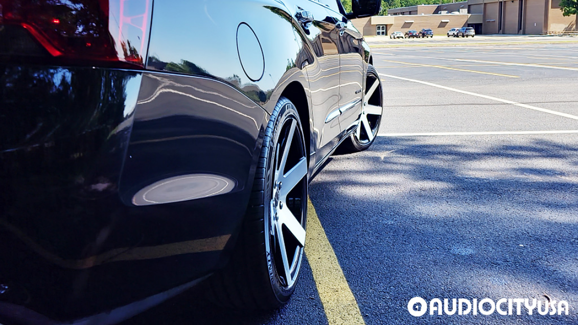 2015 Chevrolet Impala on 20" Strada Wheels Coda Gloss Black Machined ...