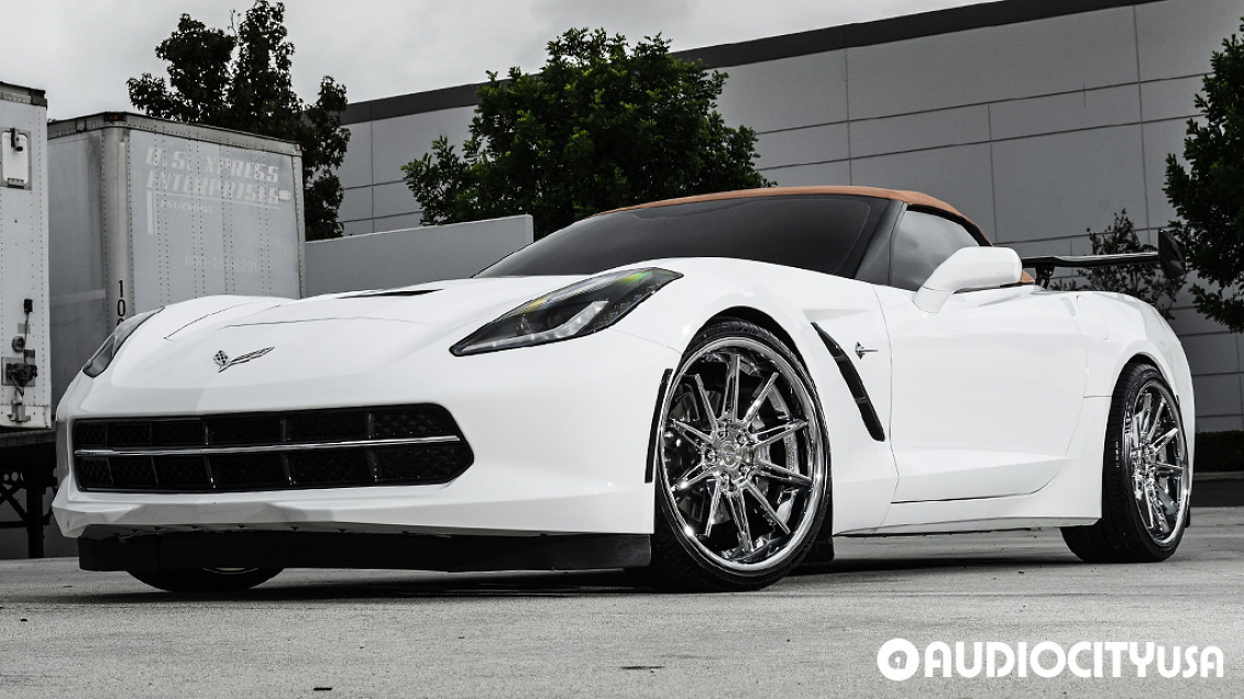 2014 Chevrolet Corvette on 20" Ferrada Wheels CM2 Chrome | Gallery ...