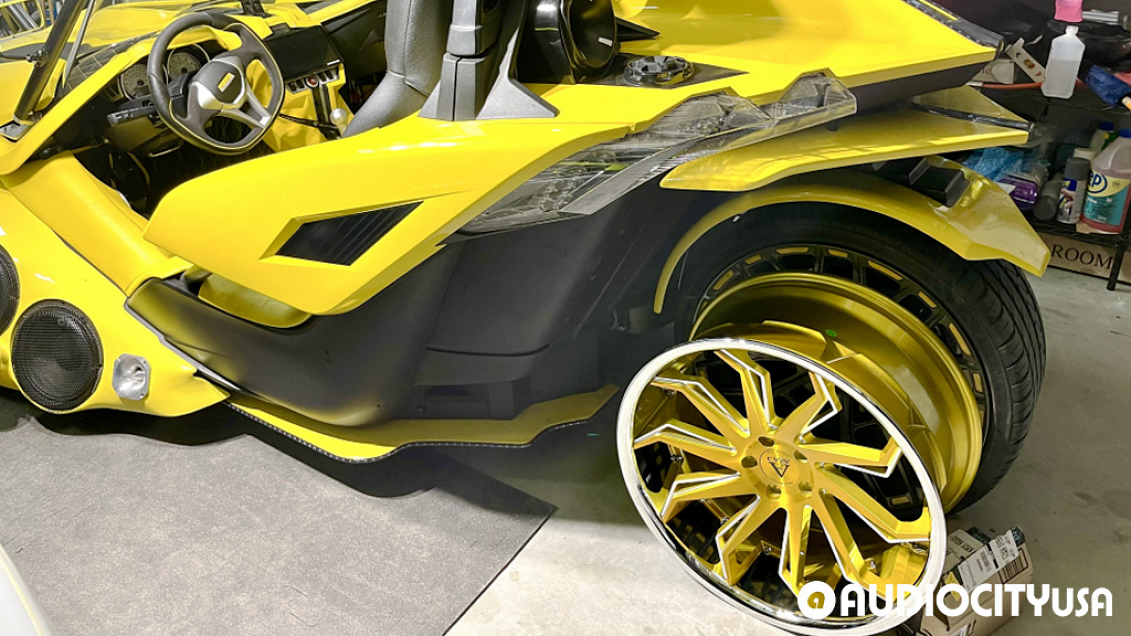 2015 Polaris Slingshot AZAD AZ1101 22 inch Wheels | Gallery | AudioCityUSA