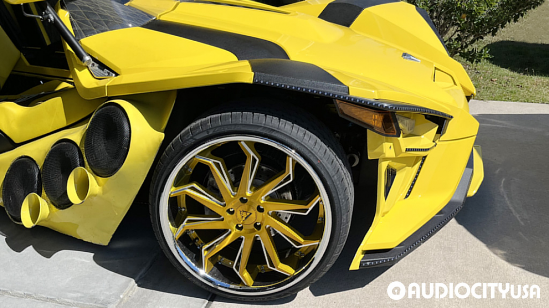 2015 Polaris Slingshot AZAD AZ1101 22 inch Wheels | Gallery | AudioCityUSA